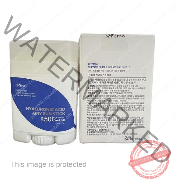 INSTREE HYALURONIC ACID AIRY SUN STICK SPF50+ PA++++BROAD SPECTRUM 22g ...