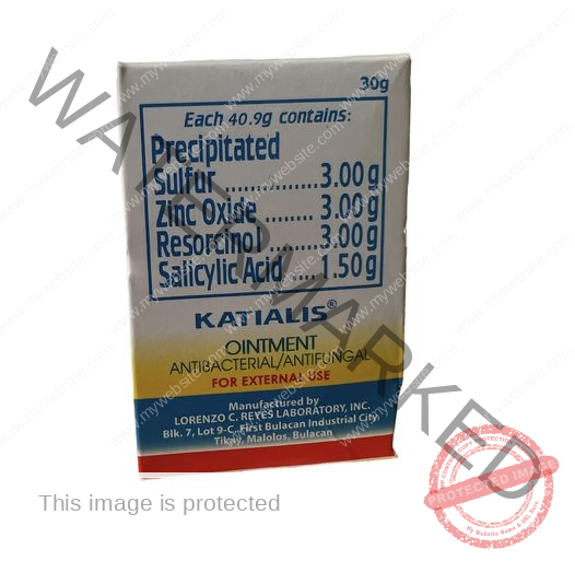 KATIALIS Ointment Antibacterial/Antifungal 30g | Eve's Shoppe