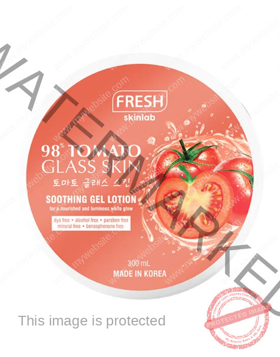 FRESH Skinlab Tomato Glass Skin Soothing Gel Lotion 300ml | Eve's Shoppe