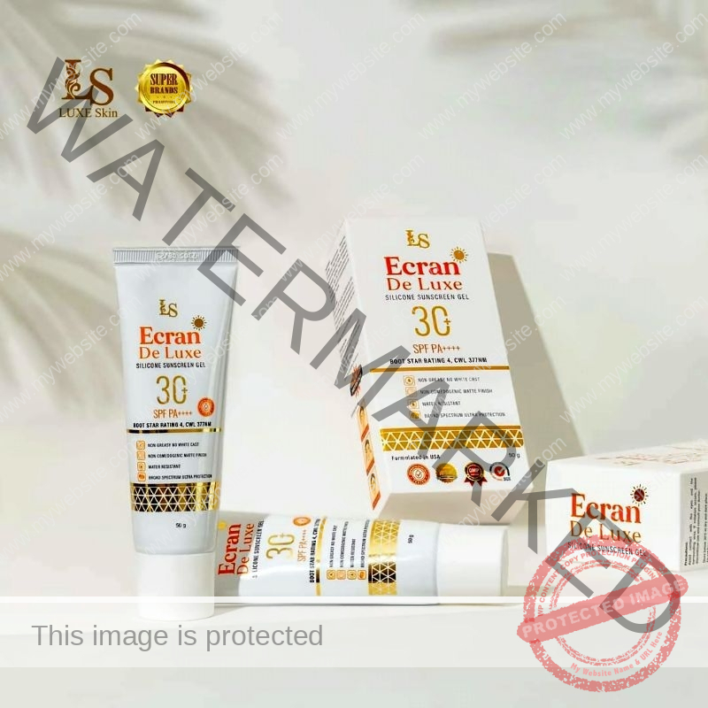 Luxe skin Ecran De Luxe Silicone Sunscreen Gel SPF30+ PA+++ 50g | Eve's ...