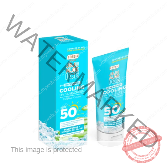 FRESH Skinlab Jeju Aloe Ice 3 in 1 Niacinamide Cooling UV Sunscreen ...