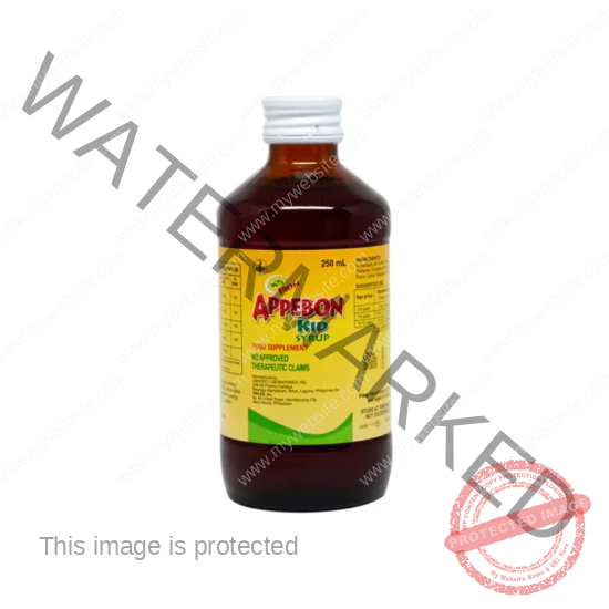 APPEBON Vitamin B Complex, Iron, Lysine, Buclizine HCl Kids Syrup 250mL ...