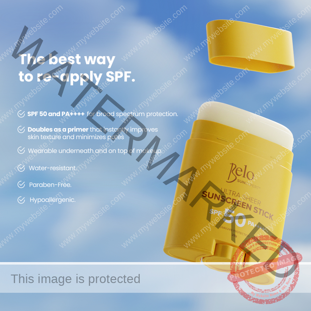 Belo SunExpert Ultra Sheer Sunscreen Stick SPF50 PA++++23g | Eve's Shoppe