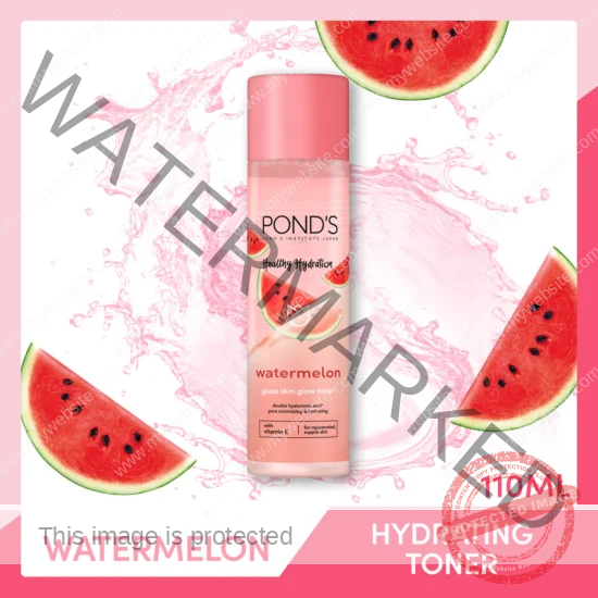 PONDS Healthy Hydration Watermelon Glass Skin Toner 110ml | Eve's Shoppe