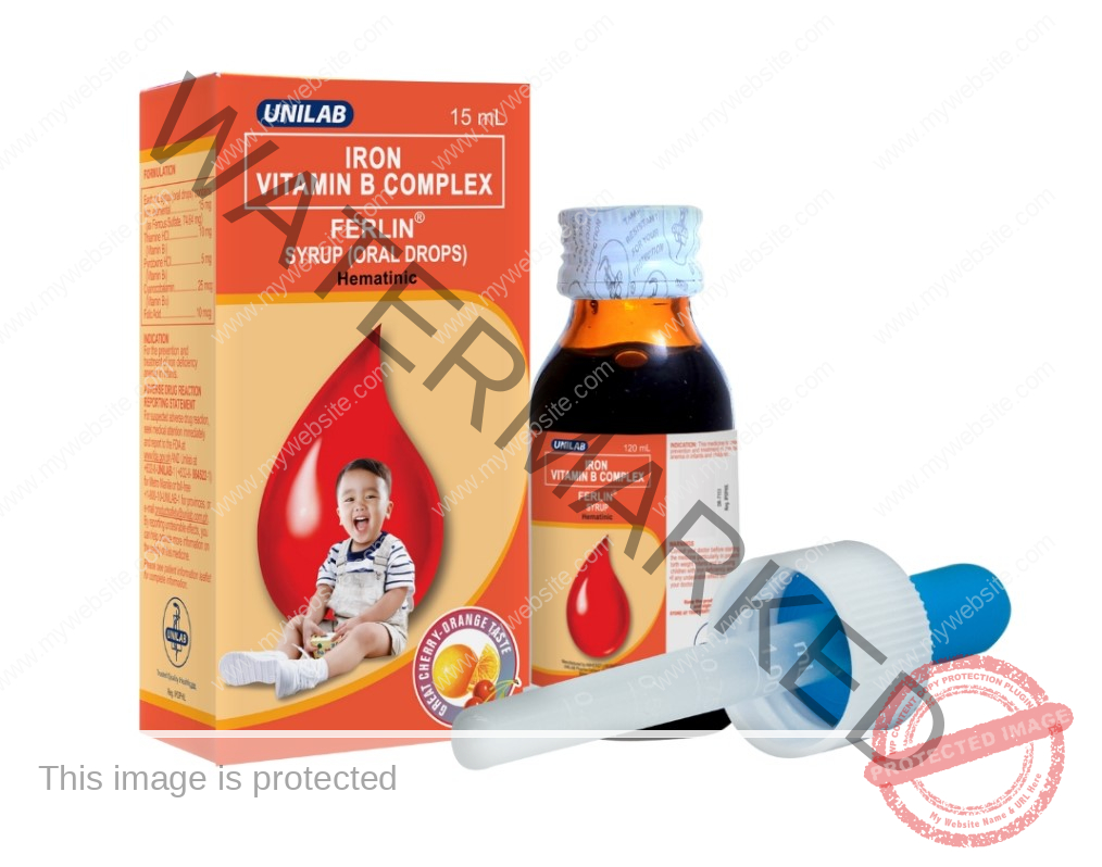 FERLIN Iron Vitamin B-complex Drops 15mL | Eve's Shoppe