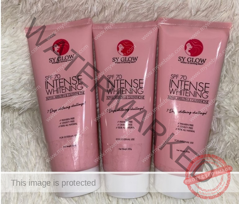 SYGLOW Intense whitening Lotion with Alpha arbutin & Gluthatione 250g ...