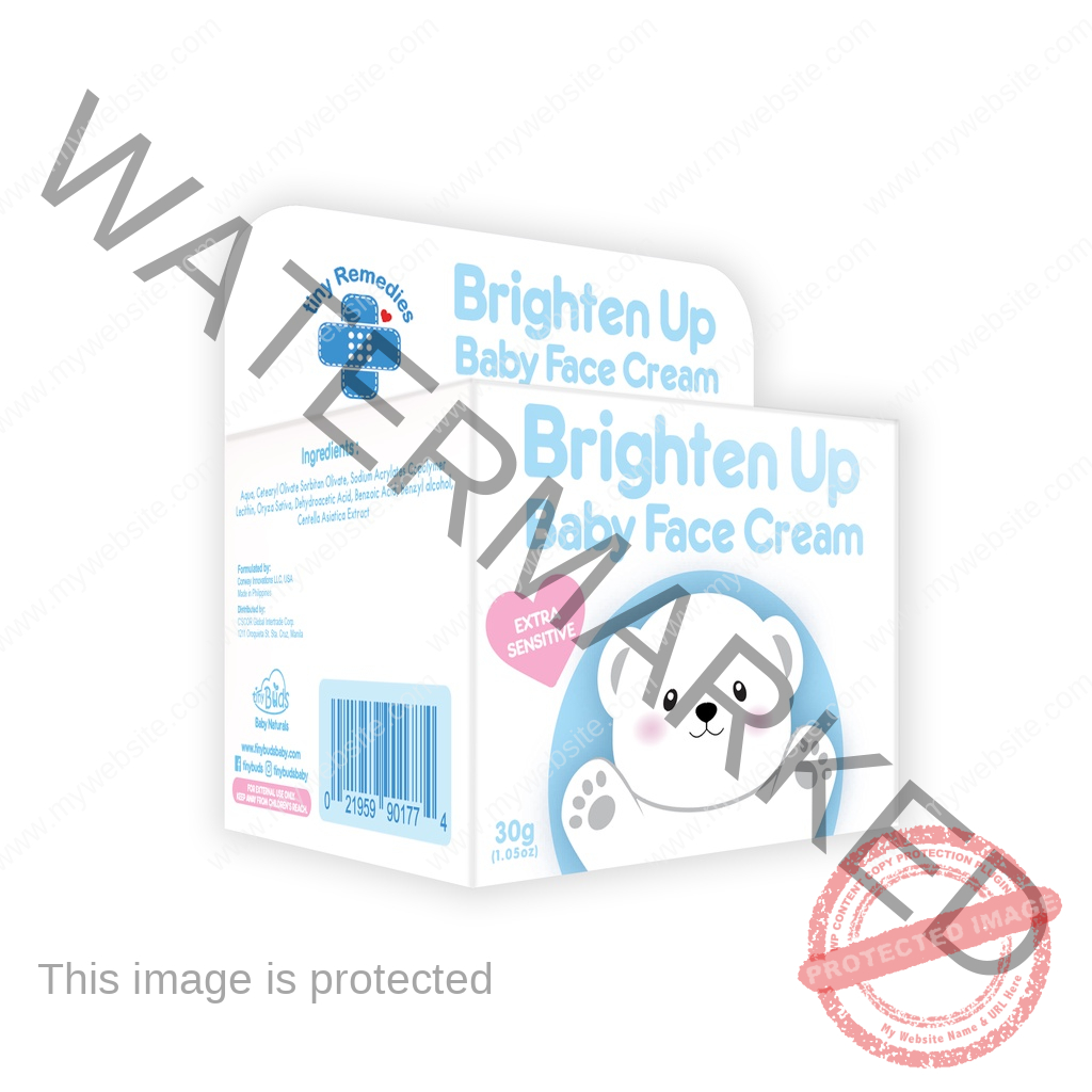 TinyBuds Extra Sensitive Brighten up Baby Face Cream 30g (New Packaging ...
