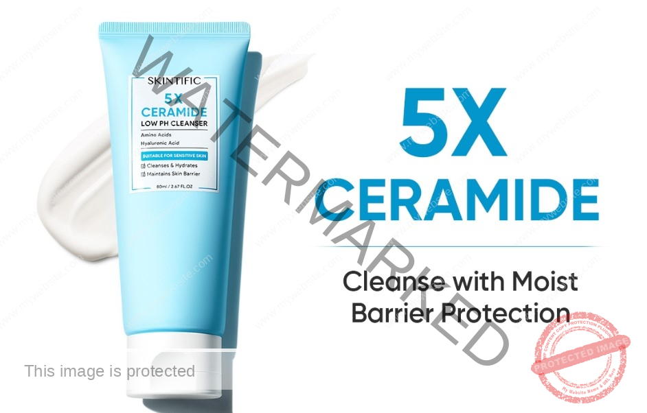 Skintific 5x Ceramide Low Cleanser Facial Wash Oil Face Cleanser For ...