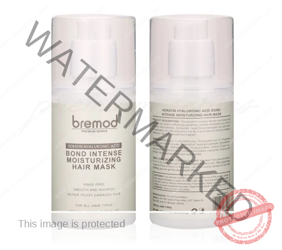 Bremod Premium Hair Mask Keratin Hyaluronic ACID Bond Intense ...