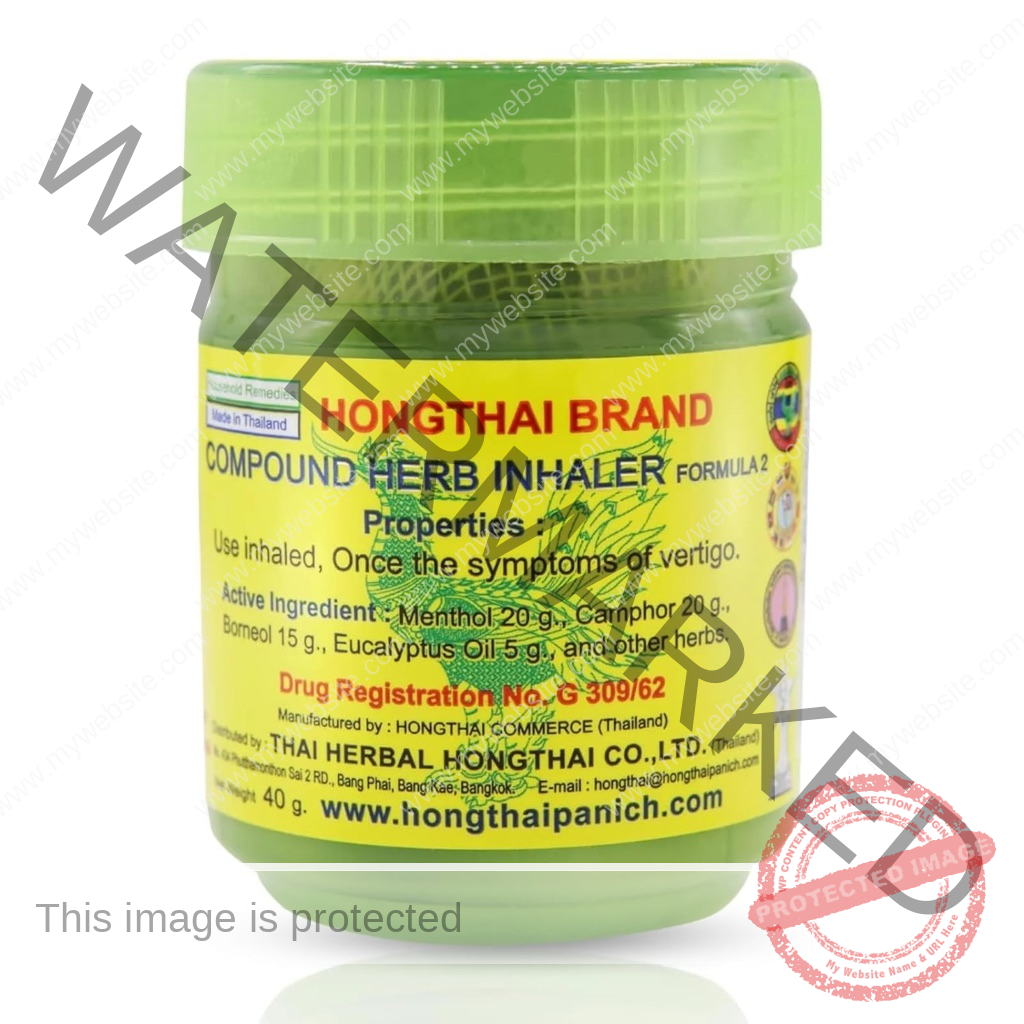 Hongthai Traditional Thai Herbal Inhaler 1 Bottle | Eve's Shoppe