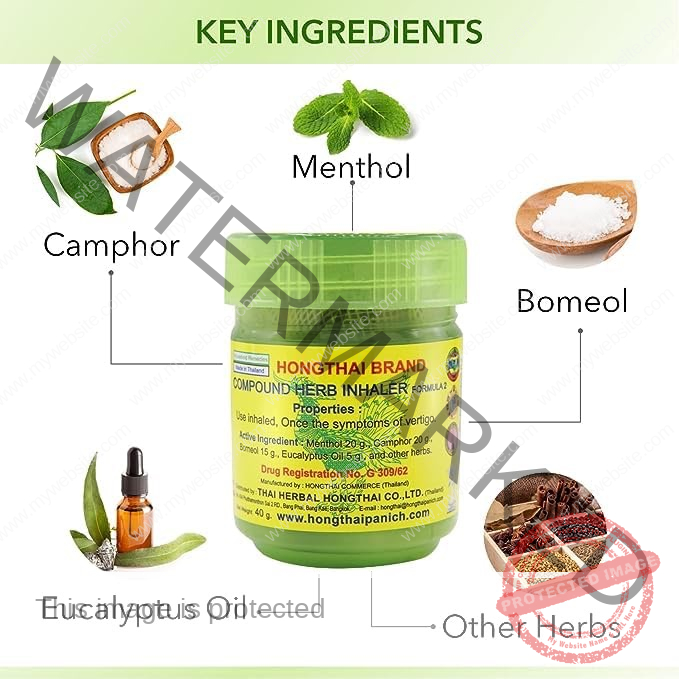 Hongthai Traditional Thai Herbal Inhaler 1 Bottle | Eve's Shoppe