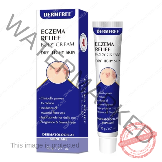 DERMFREE Eczema Relief Body Cream Treatment Ointment 20g | Eve's Shoppe