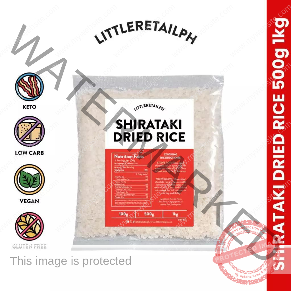 Shirataki Dried Rice 500g | Eve's Shoppe