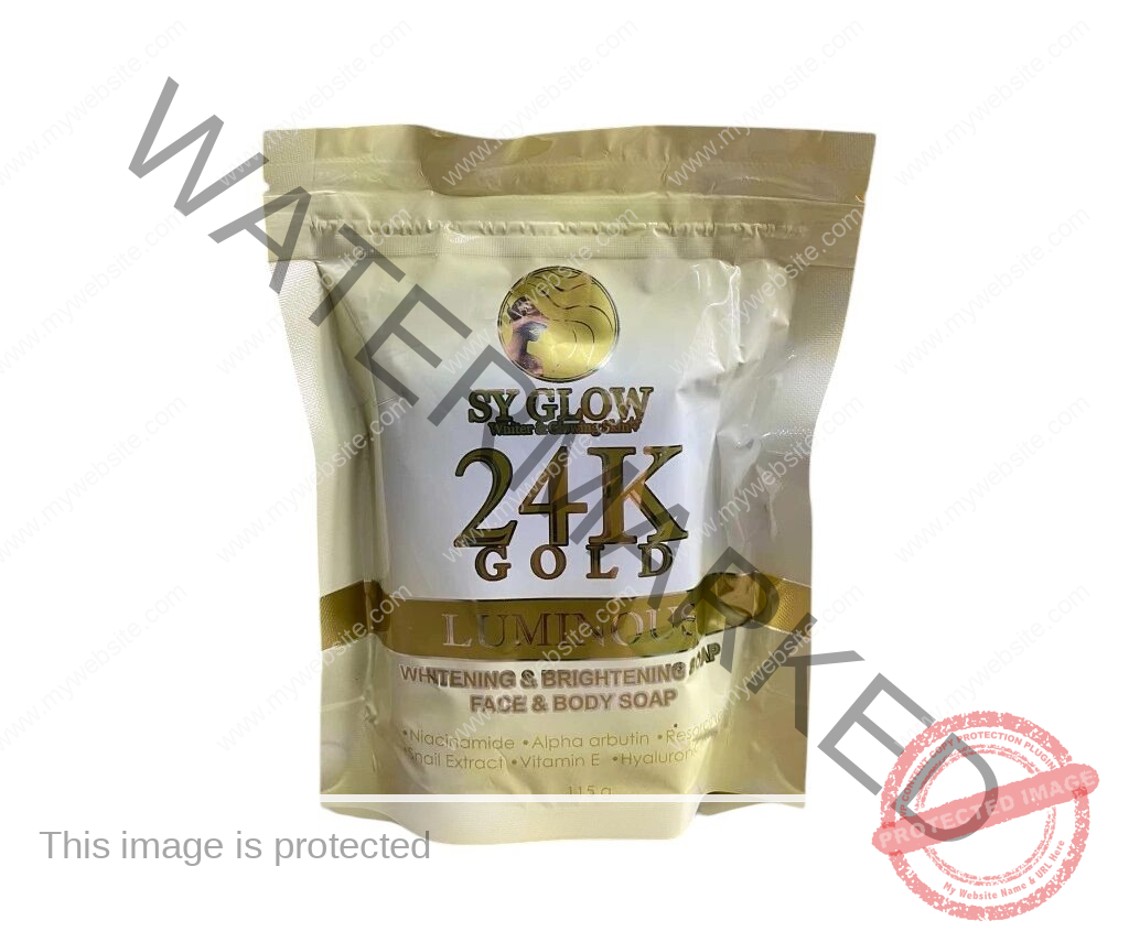 SY Glow 24K Gold Luminous Soap 115g | Eve's Shoppe