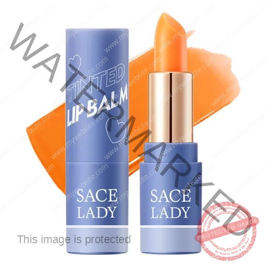 SACE LADY Natural Cream Lip Balm VE Moisturizing Tinted Lip Balm Reduce ...