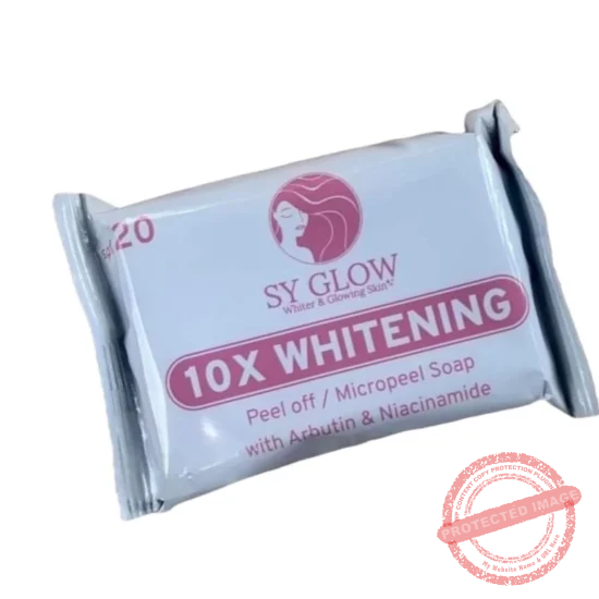 SYGLOW 10x Whitening Peel off/ Micropeel soap with arbutin ...