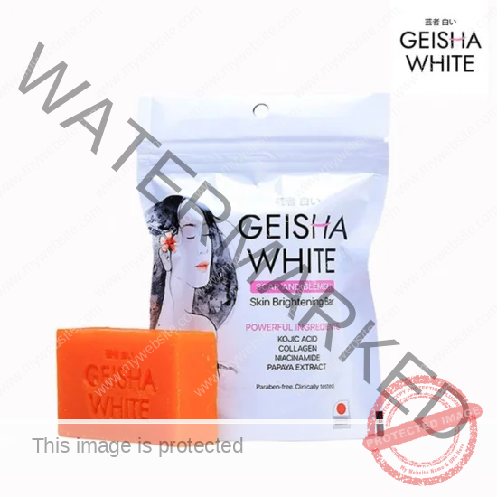 Geisha White Skin Brightening Bar Soap (Classic 65g) | Eve's Shoppe