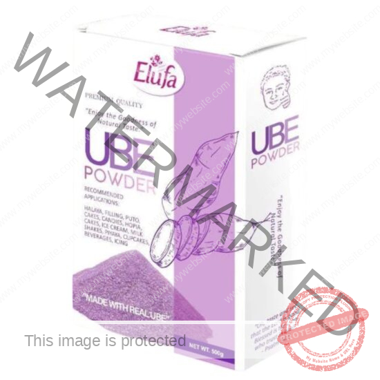 ELUFA NATURAL UBE POWDER – 500g | Eve's Shoppe