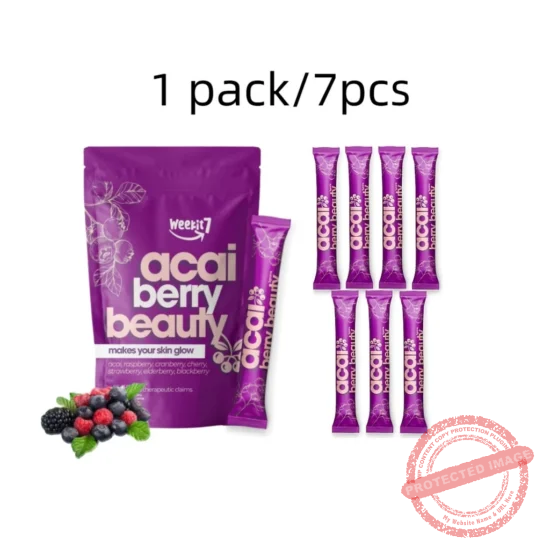 Acai berry powder beauy 7 in 1 Organic Drink 7sachets/pack | Eve's Shoppe